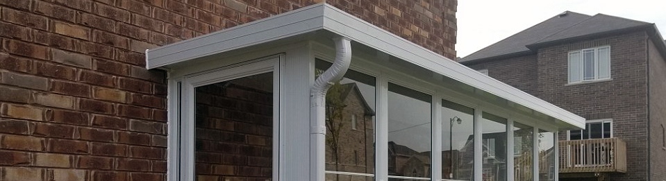 Basement entrance enclosure | Vinyl-Professionals Porch enclosures ...