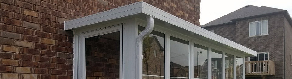 Basement entrance enclosure | Vinyl-Professionals Porch enclosures ...